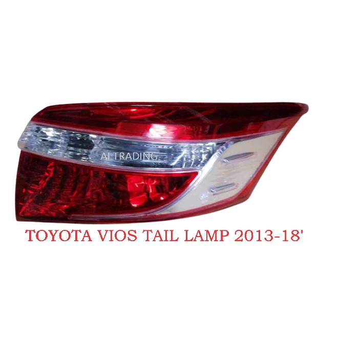 TOYOTA VIOS NCP150 TAIL LAMP RH/LH / SET 100% BRAND NEW HIGH QUALITY ...