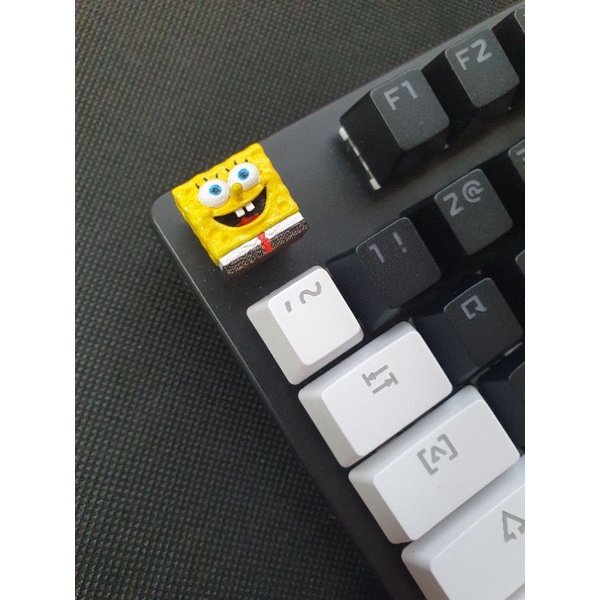 Artisan Custom Keycaps Keyboard Spongebob SquarePants Mechanical ...