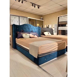 Katil Queen King Chesterfield Baldu Bed Queen Bed King Bed Katil Ikea ...