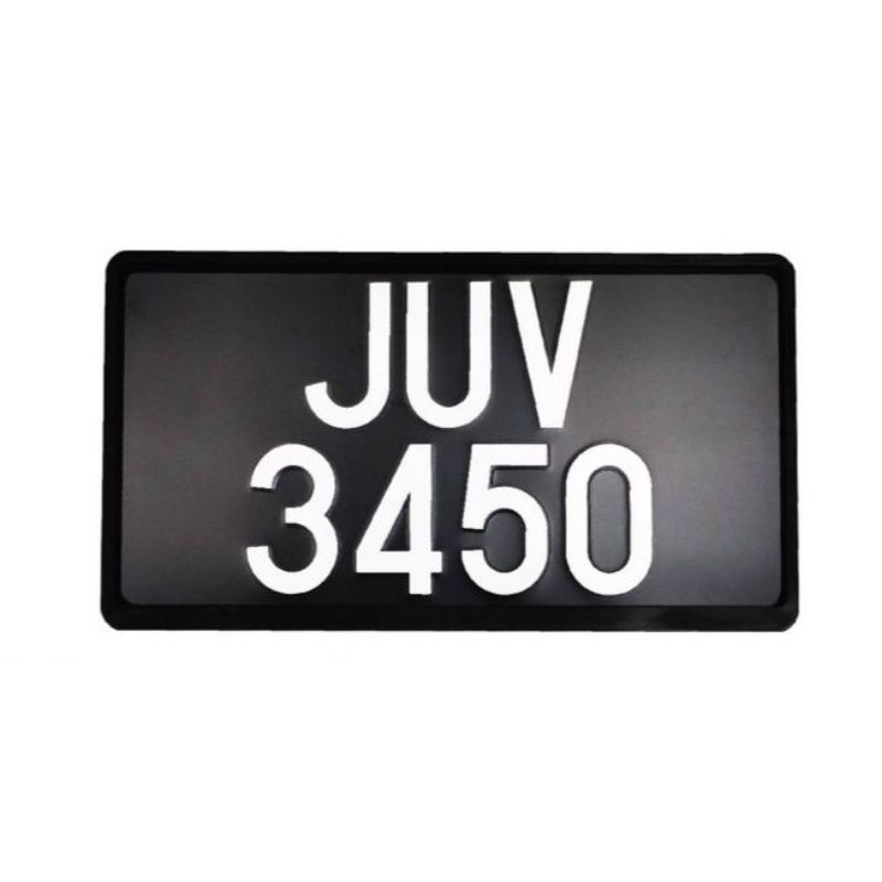 PLATE KETUK KERETA WARNA ALUMINUM Plate Ketuk Plate Ketuk Kereta Plate ...