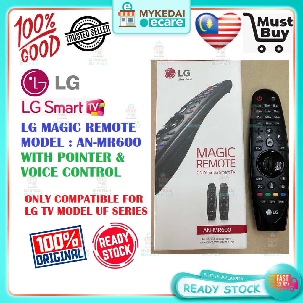 LG AN-MR600 Magic Remote Original with voice control and pointer function for LG smart TV UF ...