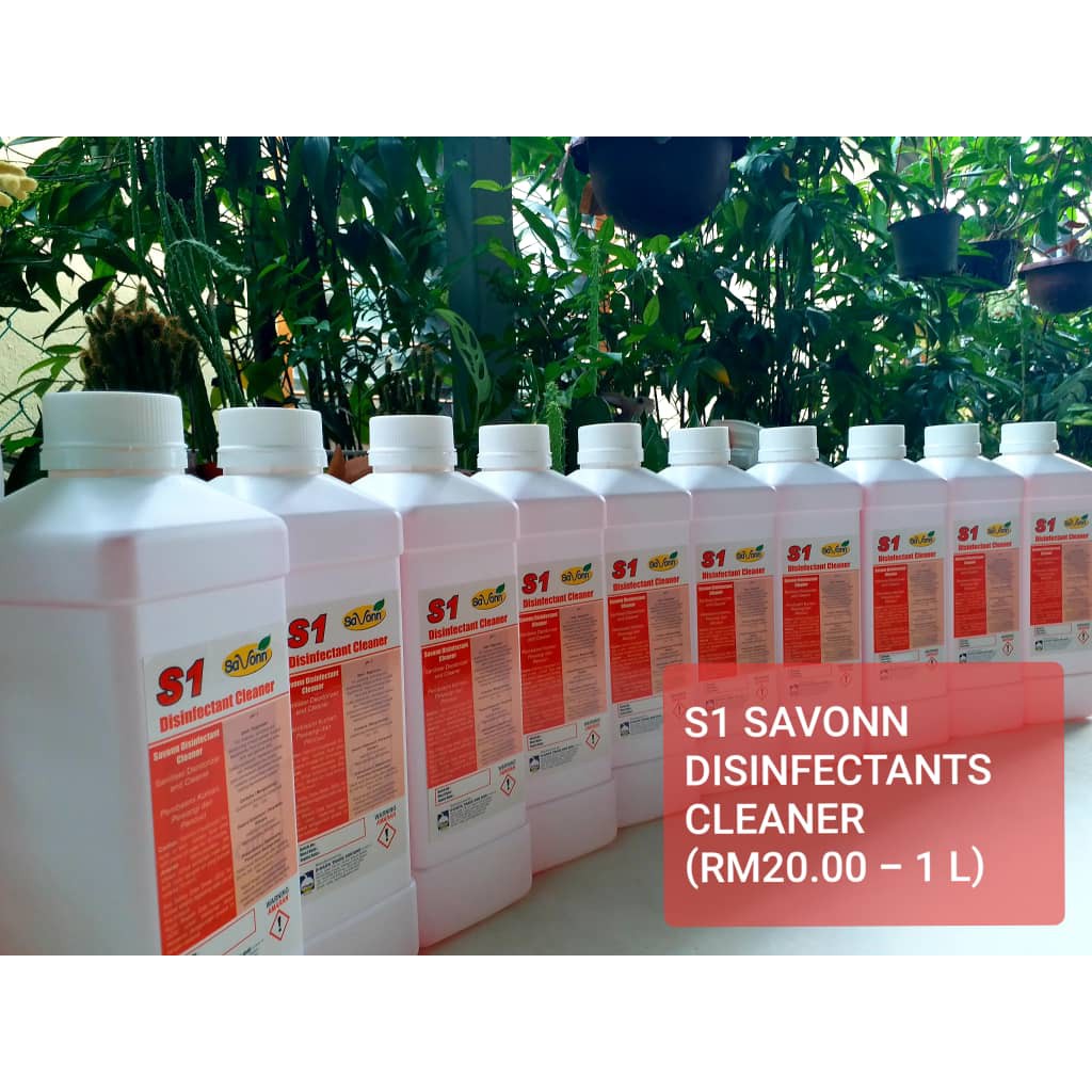 SAVOON DISINFECTANT CLEANER (S1) | Shopee Malaysia