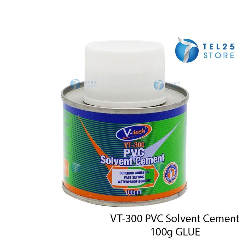 [ 1 PCS ] VT-300 V-TECH PVC GLUE / SOLVENT CEMENT 100g gum pvc glue ready stock | Shopee Malaysia
