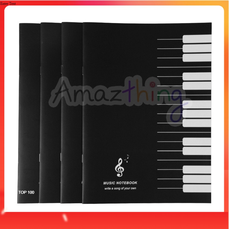 Amazthing Buku Manuskrip Nota Muzik | Music Manuscript Record Book ...