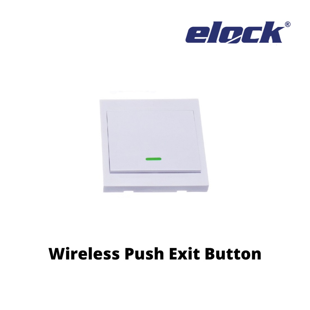 Elock Wireless Push Exit Button | 433MHz | Elock | Shopee Malaysia
