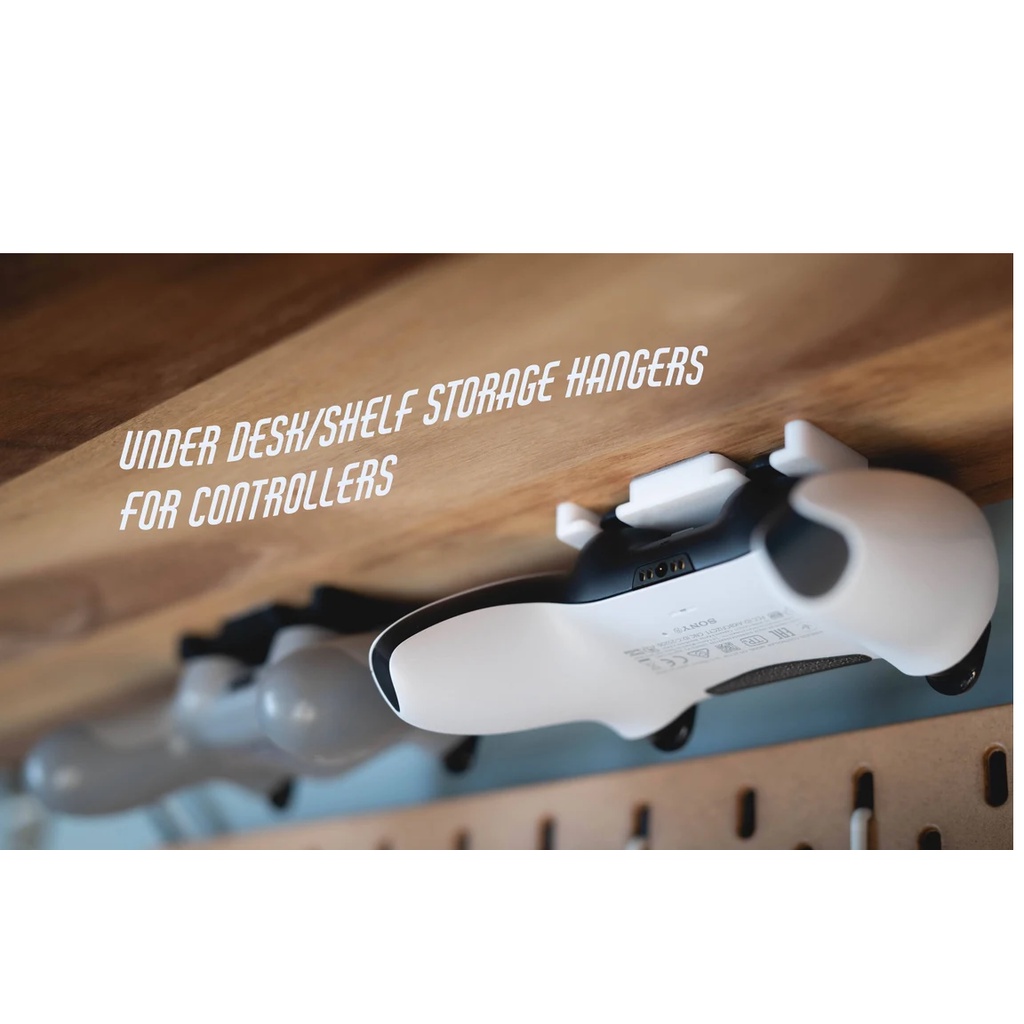 Controller Hanger / Under Desk Game Controller Holder (PS4, PS5, Xbox, Switch) | Shopee Malaysia