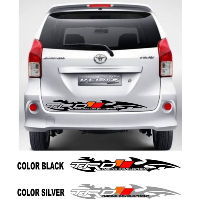 Toyota Avanza Rear Sticker Design TRD TRIBAL | Shopee Malaysia