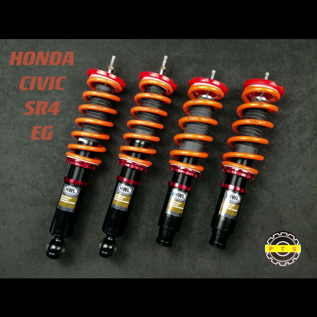 HONDA CIVIC SR4 EG Adjustable HWL ST1 Hi Low Soft Hard Bodyshift Sport ...