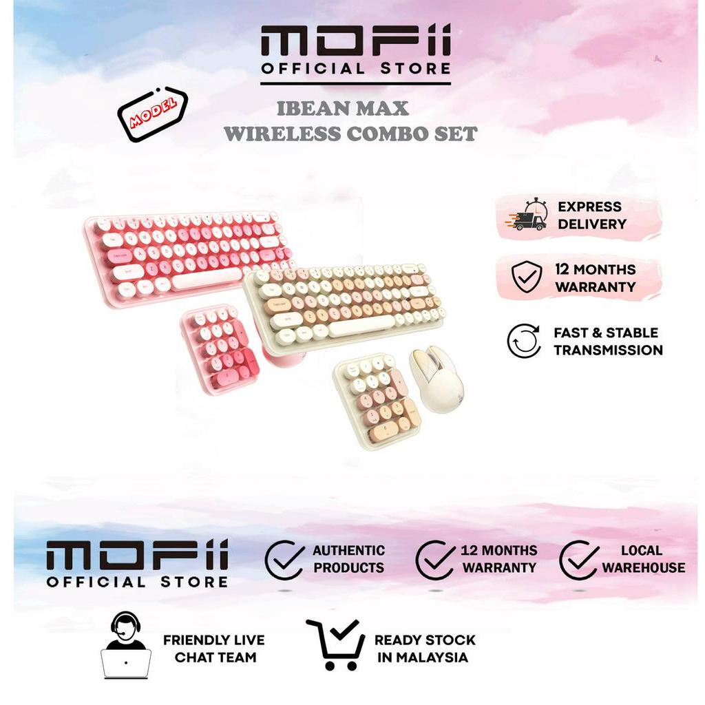 MOFII IBean Max Keyboard Combo Set with Numeric Mouse Office Use ...