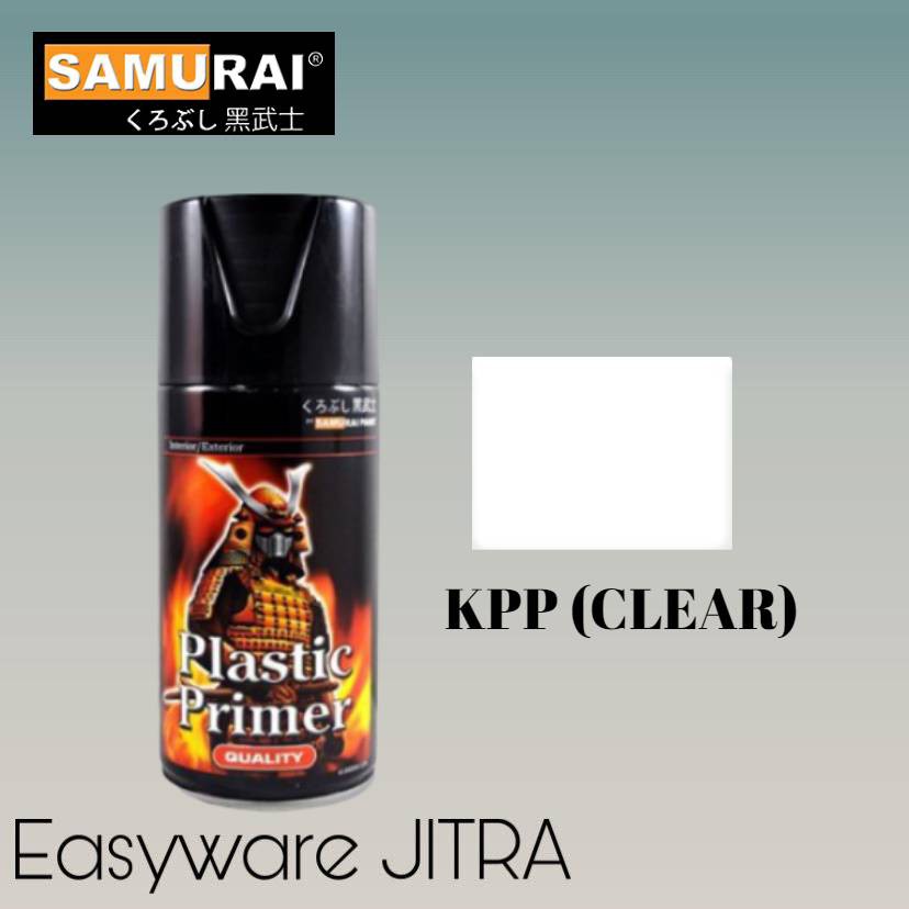100% ORIGINAL!!! SAMURAI KPP Plastic Primer (CLEAR) ( SAMURAI paint ...