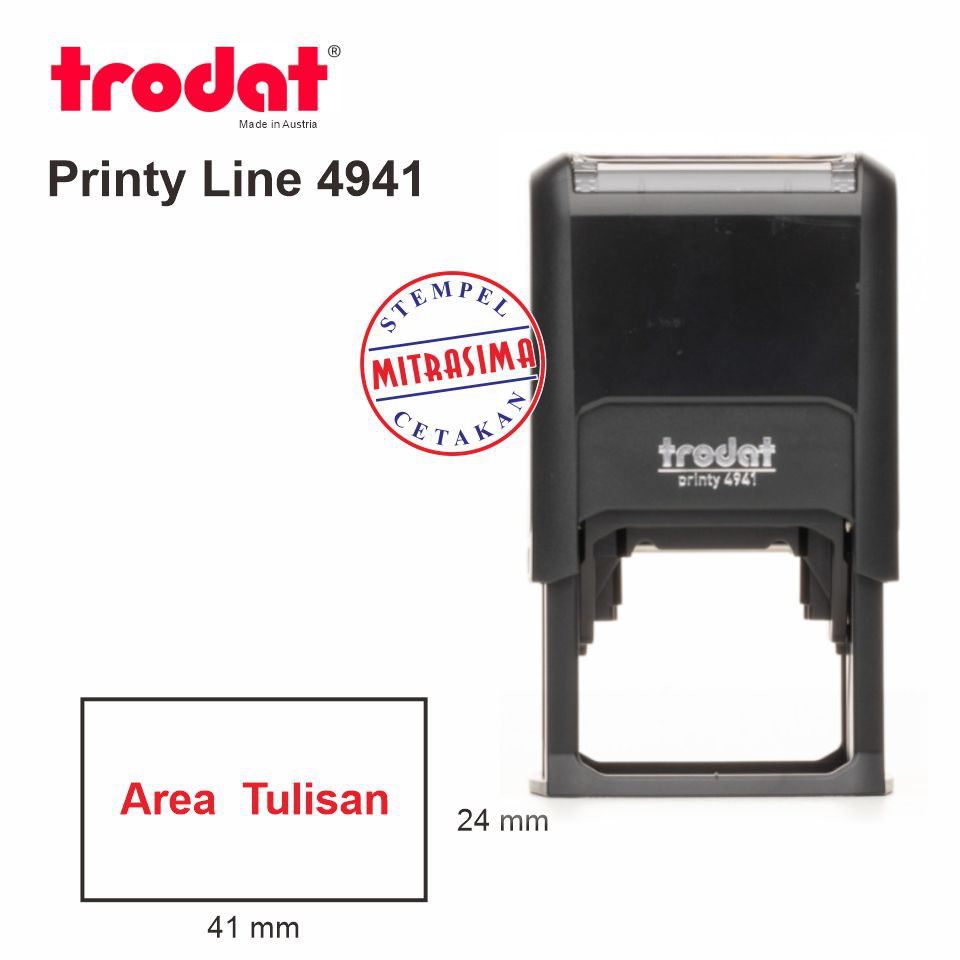Trodat Stamp 4941 (Square Model) | Shopee Malaysia