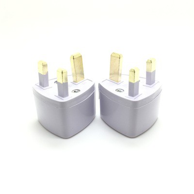 🔥AMOMALL🔥3-Pin Universal Adapter Plug Head UK 3 Pin Malaysia China Plug ...