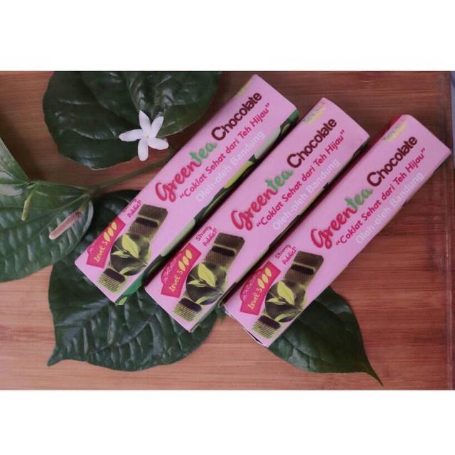 Arafatea Greentea Chocolate bar level 3 (75% green tea) 35 Grams ...