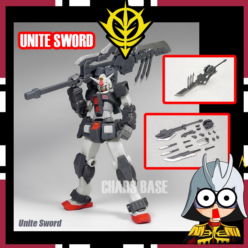 GUNDAM UNITE SWORD AXE | Shopee Malaysia