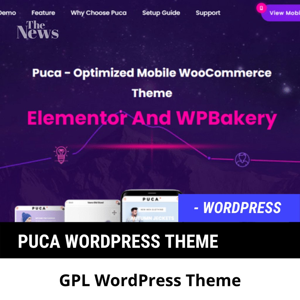 Puca WordPress Theme (Lifetime Update & Access) | Shopee Malaysia