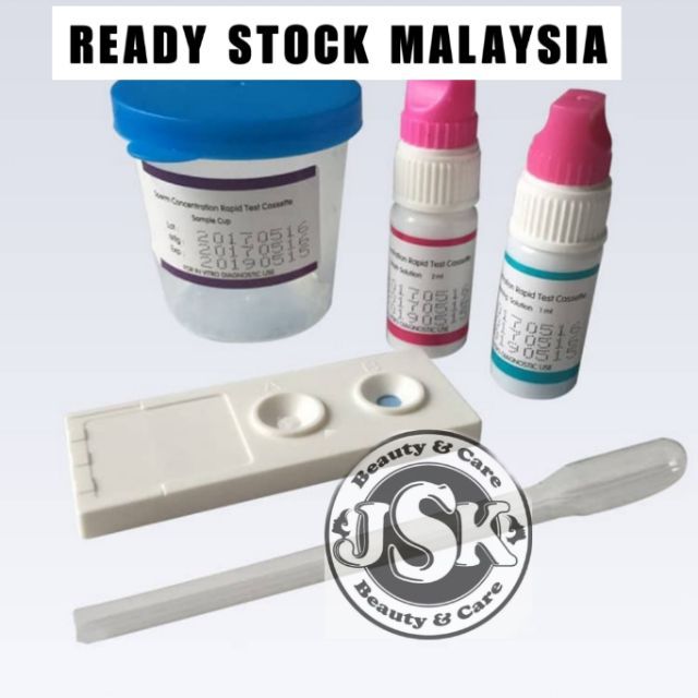 🔥READY STOCK MALAYSIA🔥 SPERM COUNT TEST KIT (Uji Kesuburan Suami ...