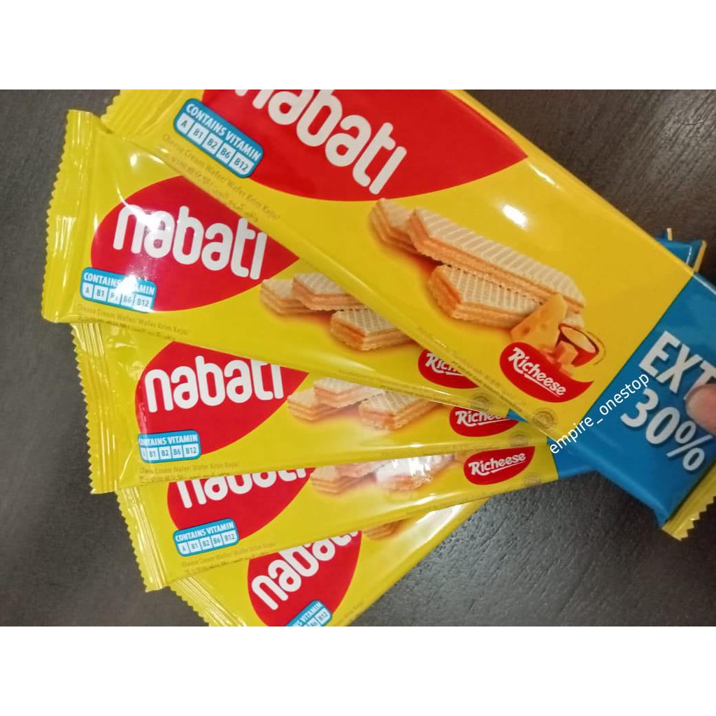 (Halal) Nabati Cheese(20pcs x 16g)/Wafer/Crunchy/Rich in Cheese/Jajan ...