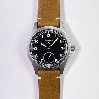Baltany D12 Quartz Watch Vintage Small Seconds 36mm Dial Bubbleback ...