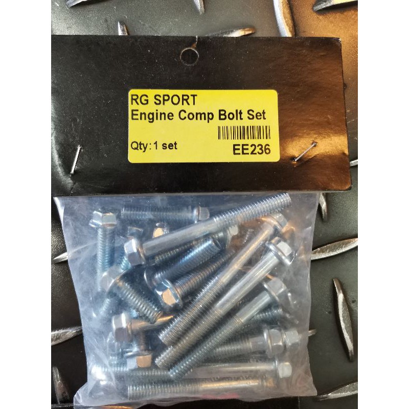 Skru Enjin Screw Engine Complete Set Suzuki RG | Shopee Malaysia