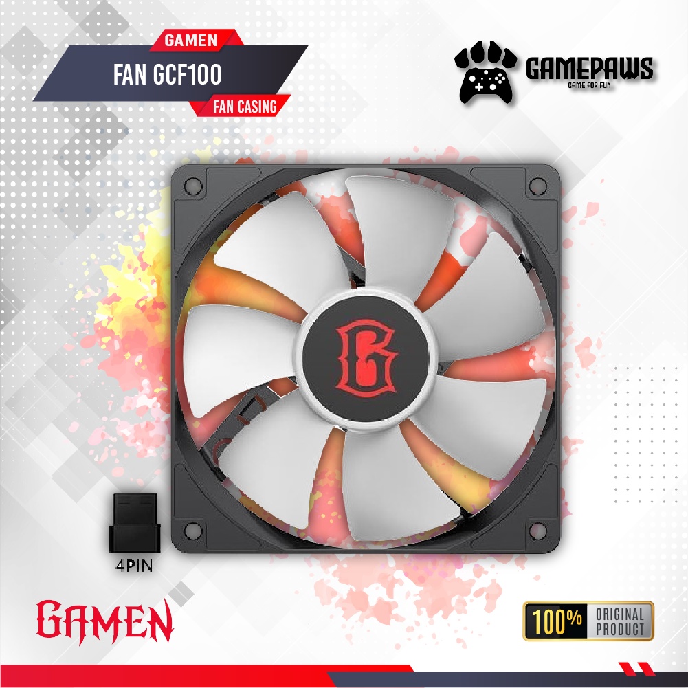 Gamen GCF100 RGB Lighting Effect Casing Fan | Shopee Malaysia