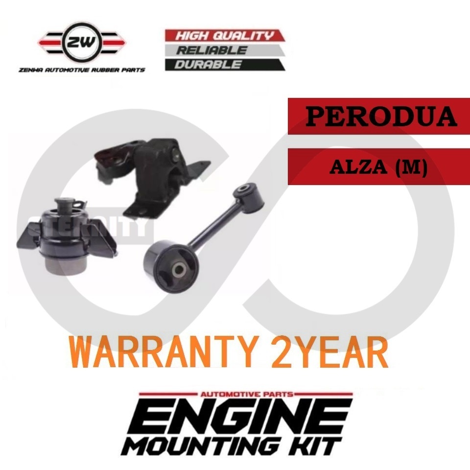 ZW PERODUA ALZA MYVI LAGI BEST 2011 1.5 AUTO ENGINE MOUNTING KIT SET ...