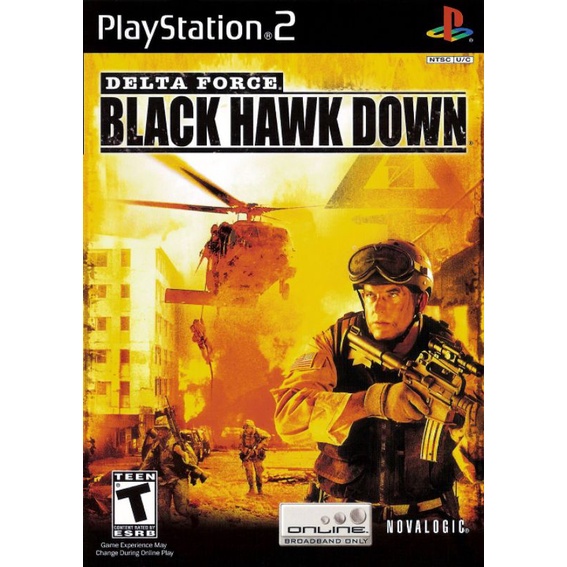 (PS2 DVD GAMES) DELTA FORCE - BLACK HAWK DOWN | Shopee Malaysia