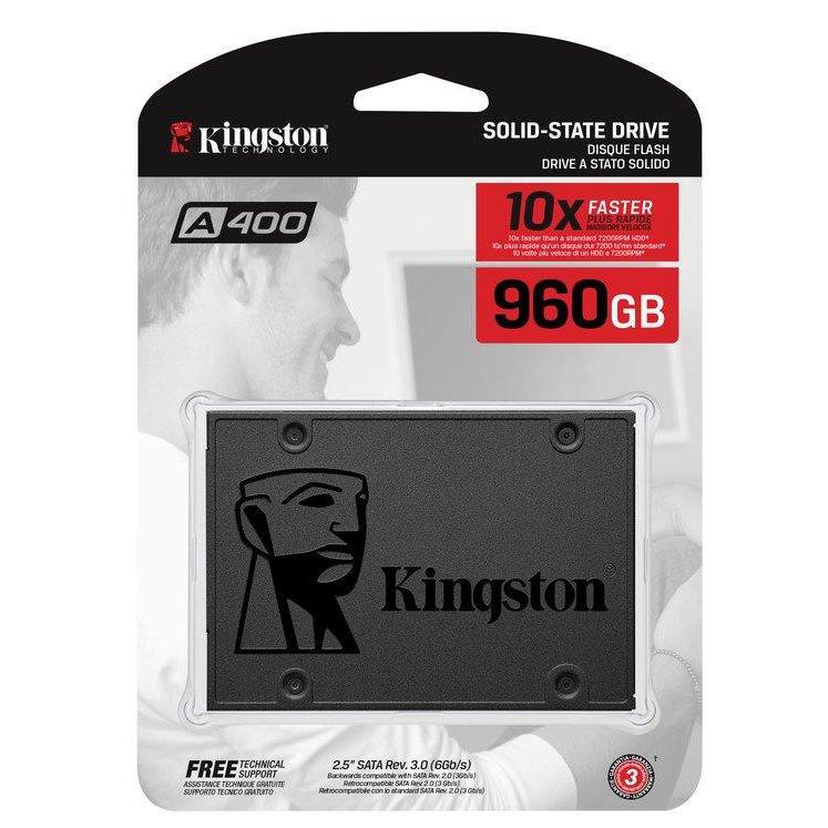 Kingston A400 240GB / 480GB / 960GB SSD SATA3 2.5 (SA400S37/120G SA400S37/240G SA400S37/480G ...