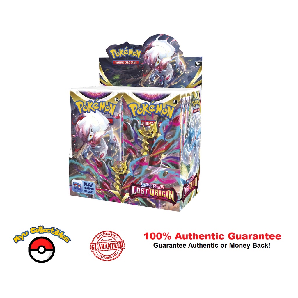 Pokemon TCG: Sword & Shield Lost Origin Booster Box (SS11) | Shopee ...