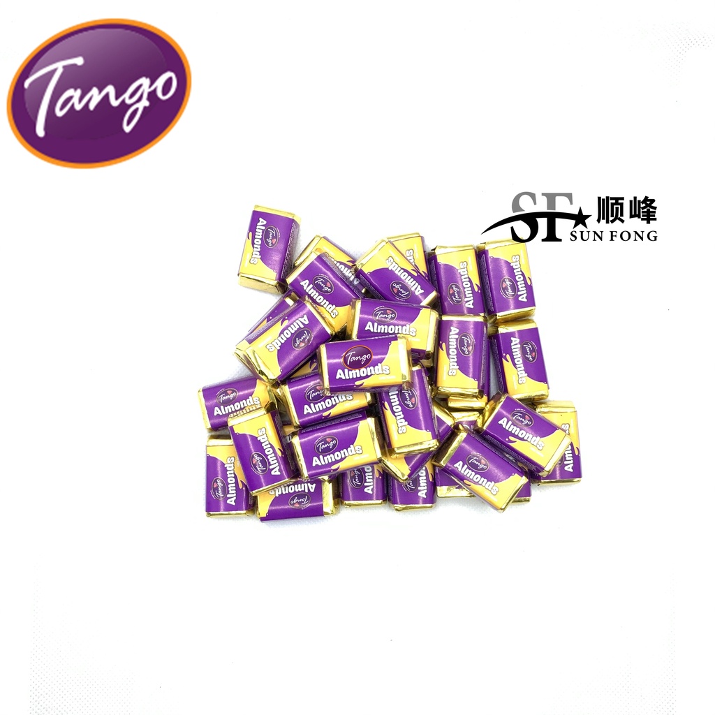 Tango Chocolate - Milk Chocolate Almonds 杏仁 牛奶 巧克力 Coklat Sebatian ...