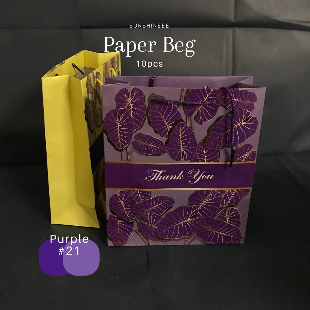 Paper Bag Flower | Beg Kertas Isi Air Kotak 1 | Beg Kenduri Kawin ...