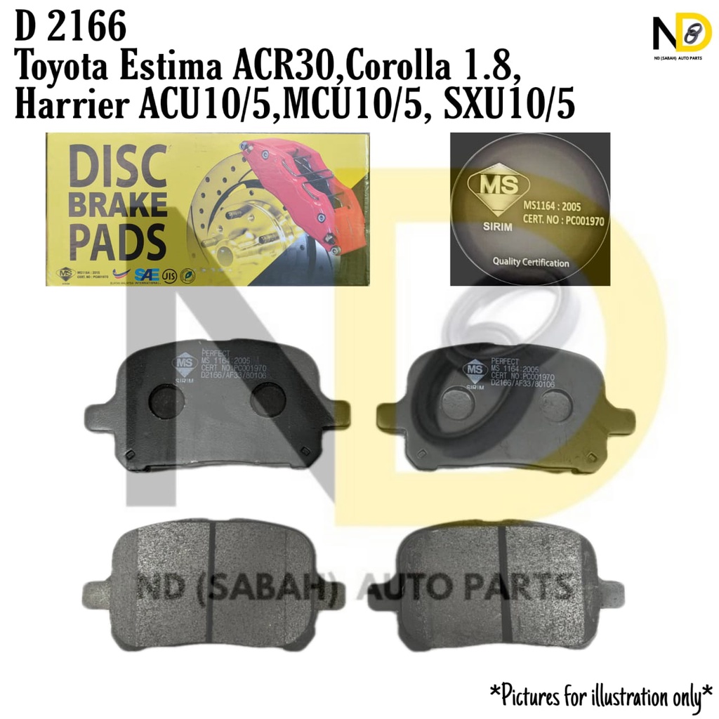 TOYOTA ESTIMA ACV30 / HARRIER ACU10 / MCU10 / SXU10 / CAMRY MCV21 ...
