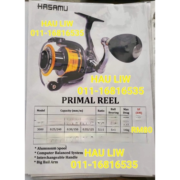 MESIN PANCING HASAMU HIGH SPEED DRAG UP TO 18KG | Shopee Malaysia