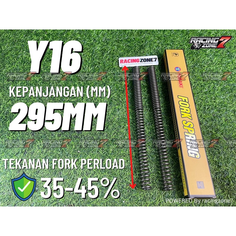 100% TOBAKI RACING Spring Fork Y15ZR Y16 LC135 RS150 RSX150 VF3i RSX150 ...