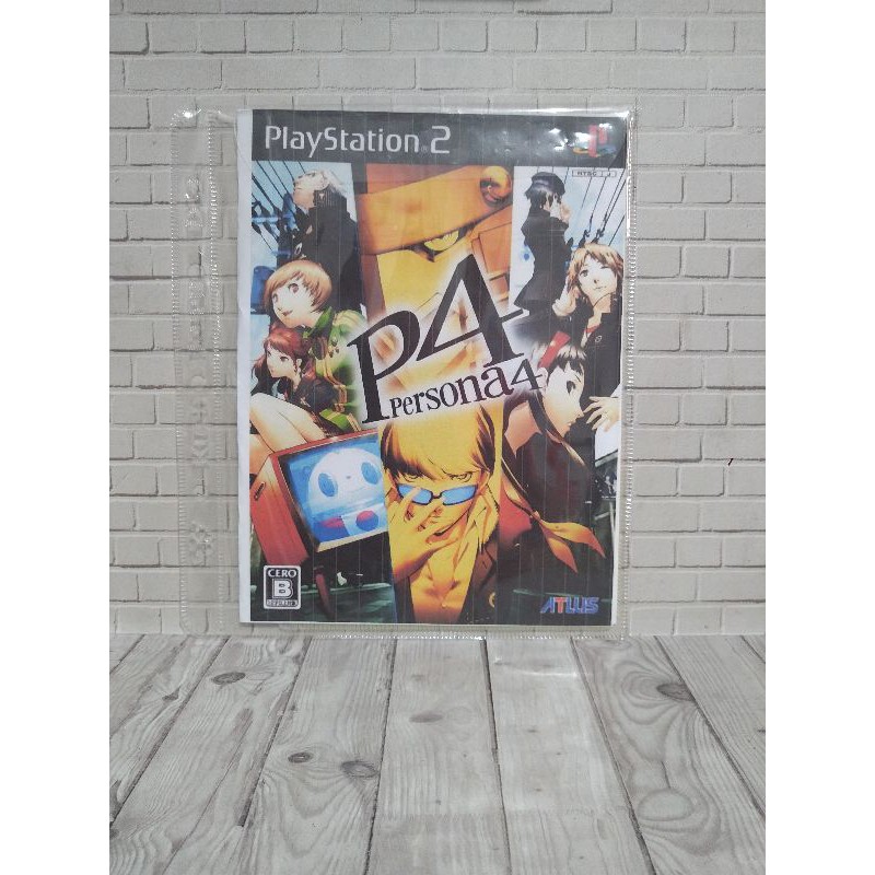 Cd DVD ORIGINAL Caset PS2 Persona 4 Jpn Japanese Language | Shopee Malaysia