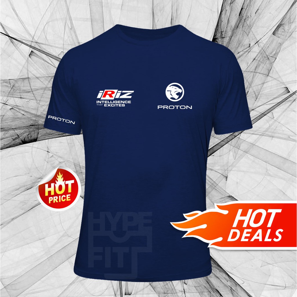 T-Shirt Proton Iriz Intelligence That Excites Logo Cotton 170GSM Unisex ...