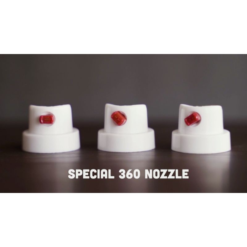 [1pcs] Special Spray Paint Nozzle Head Spin 360 Cat Spray Tin Kepala ...