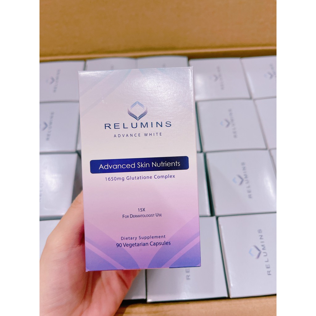 Relumin skin whitening pills 90 pills from America | Shopee Malaysia