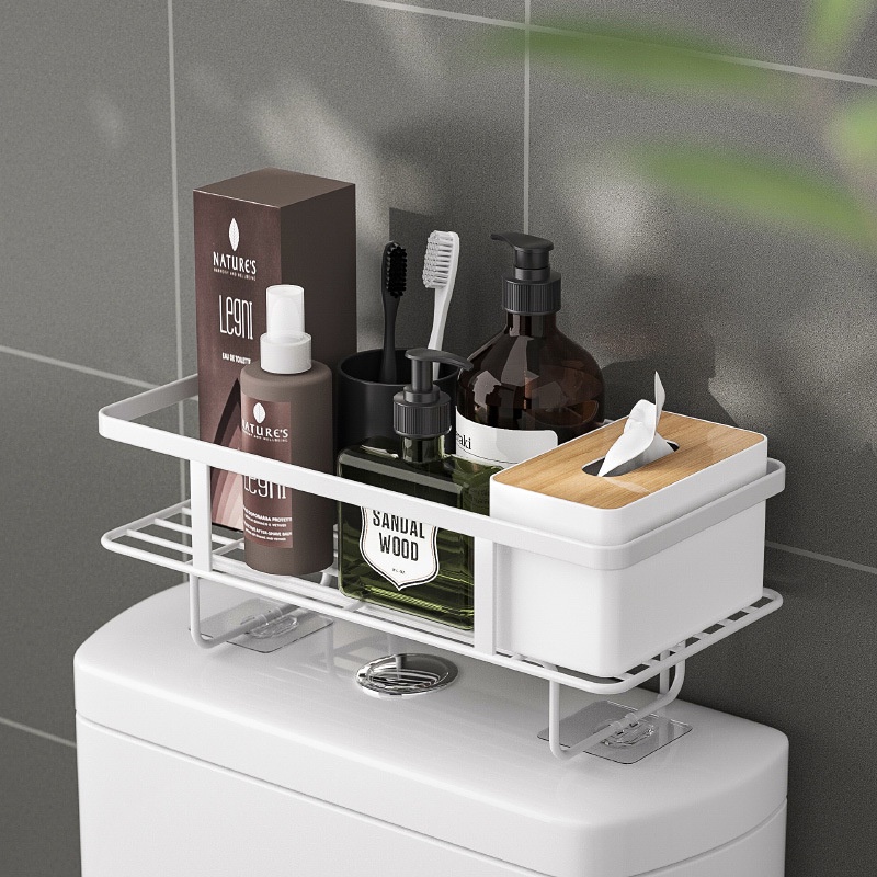 【Ready Stock Msia】Toilet Storage Organization Supplies Toiletries ...