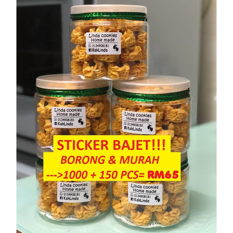 🔥Sticker Produk MURAH (BORONG) | Shopee Malaysia