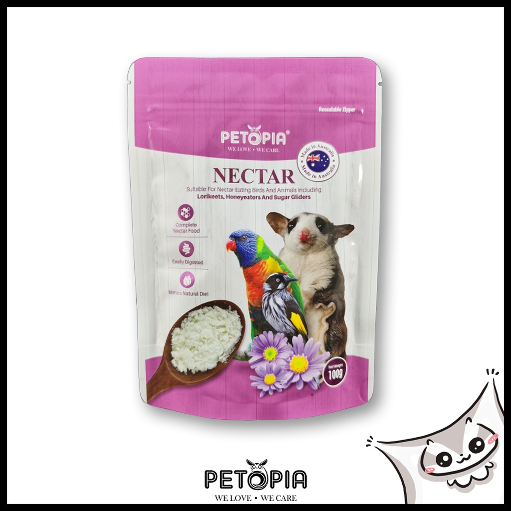 PETOPIA Nectar [100g/250g] | PETOPIA Sugar Gliders, Lorikeets ...
