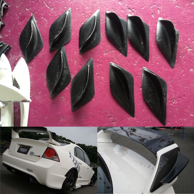 (NEW) FRP FEELS FIN SPOILER FOR CIVIC FD TYPE R | Shopee Malaysia