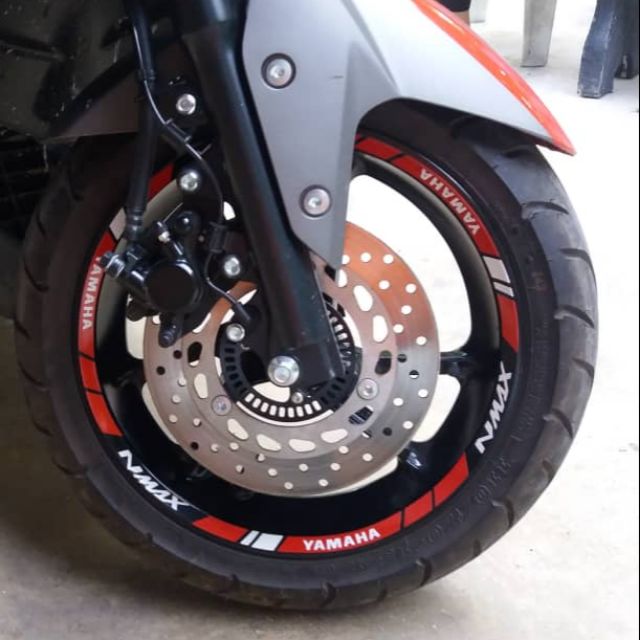 STICKER RIM YAMAHA NMAX( kiri+kanan/2rim) | Shopee Malaysia