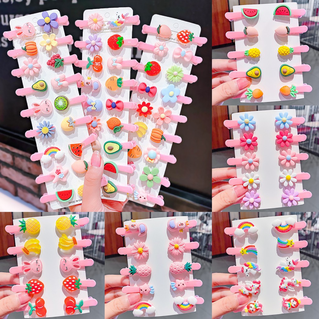 Korea Wanita Hair Clip Cute Buhok Na Hairclips Girls Hairpins Fashion ...