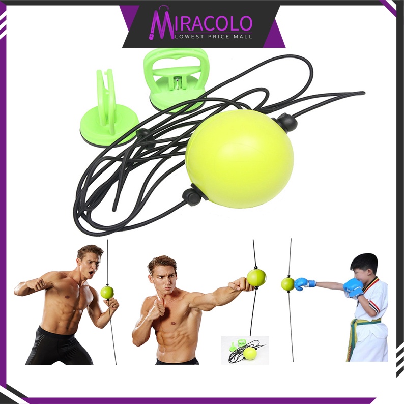 MIRA Adjustable Suction Cup Boxing Reflex Speed Ball Sports Muay Thai ...