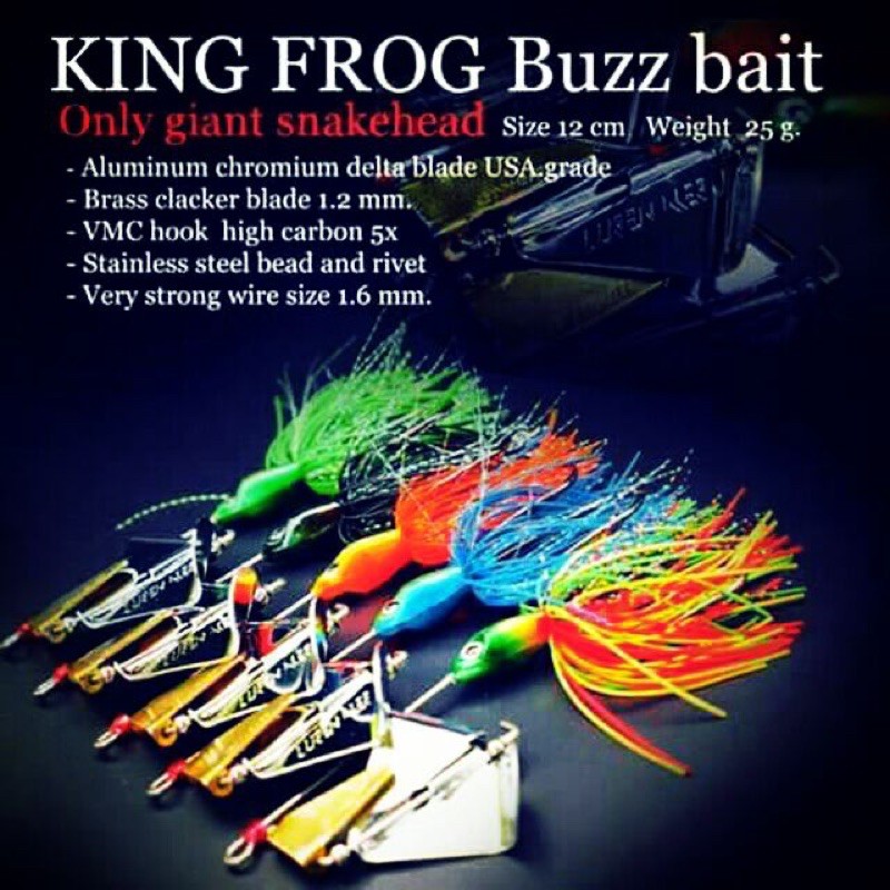 King Frog Buzzbait (Made in Thailand) | Shopee Malaysia