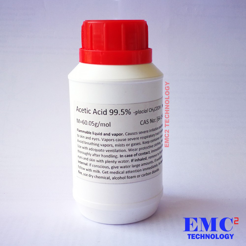 Acetic Acid 99.5% -glacial 200ml | Shopee Malaysia