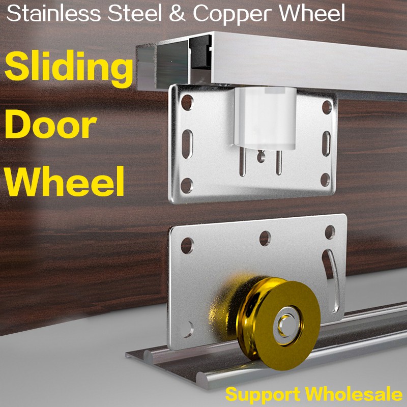 Stainless Steel Copper Wheel Wardrobe Door Wheel Cabinet Wheel Cabinet ...