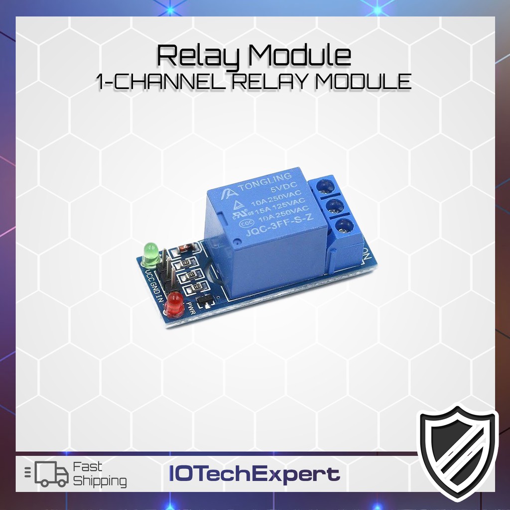 Relay 1 Channel Module | One Channel 5V relay / Geganti For Raspberyy ...