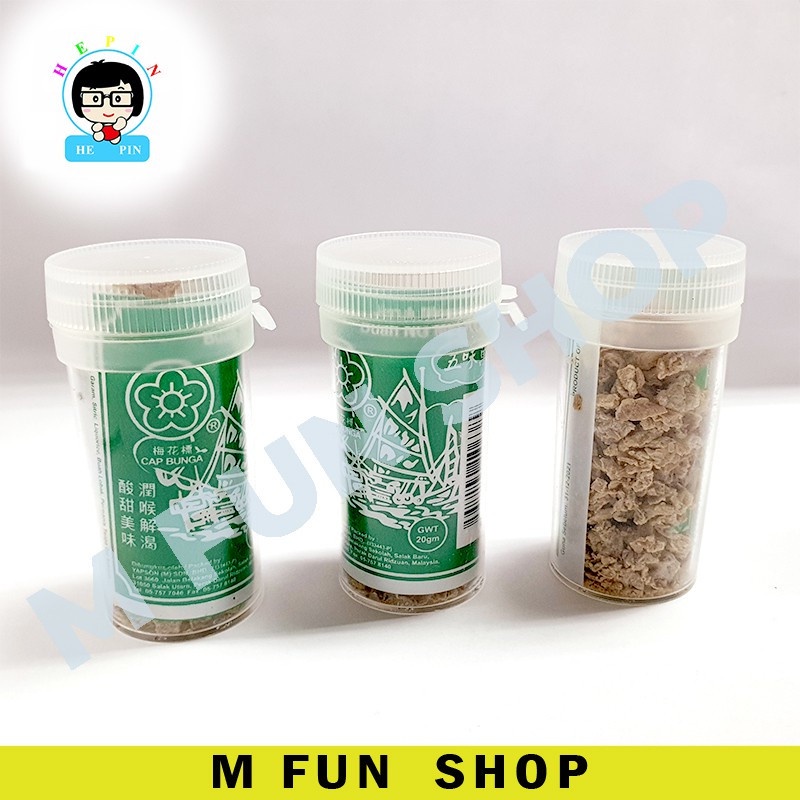 1 set x 3 pcs Asam Botol Ng Mei Kor Dried Fruit Papaya Stripe (五味果 ...