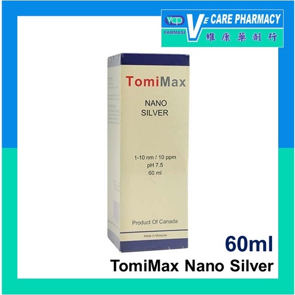 TomiMax Nano Silver 60ml (Exp: 01/2026) | Shopee Malaysia